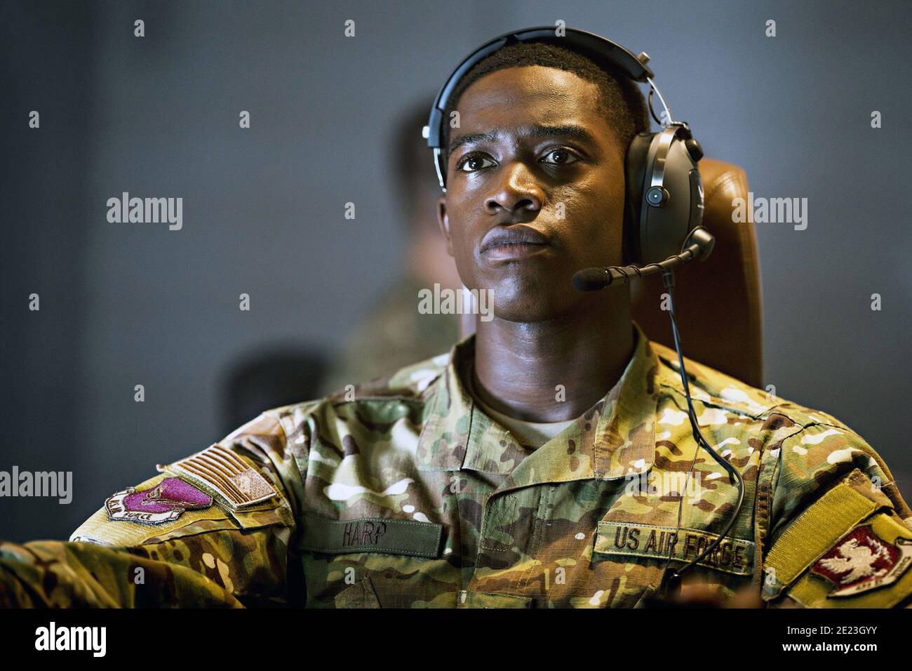 OUTSIDE THE WIRE, Damson Idris, 2021. ph: Jonathan Prime /© Netflix ...