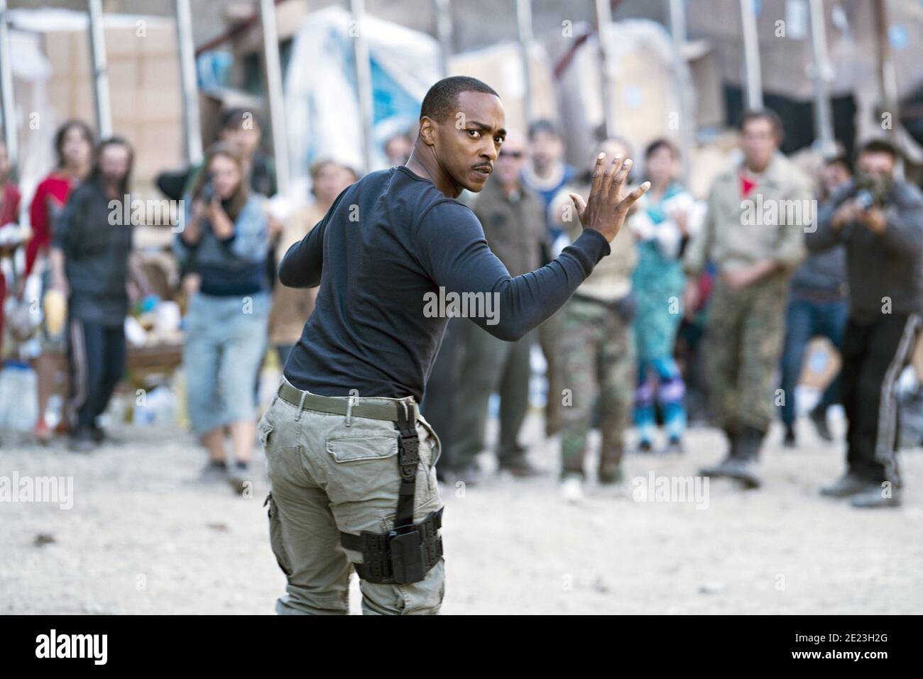 OUTSIDE THE WIRE, Anthony Mackie, 2021. ph: Jonathan Prime /© Netflix ...