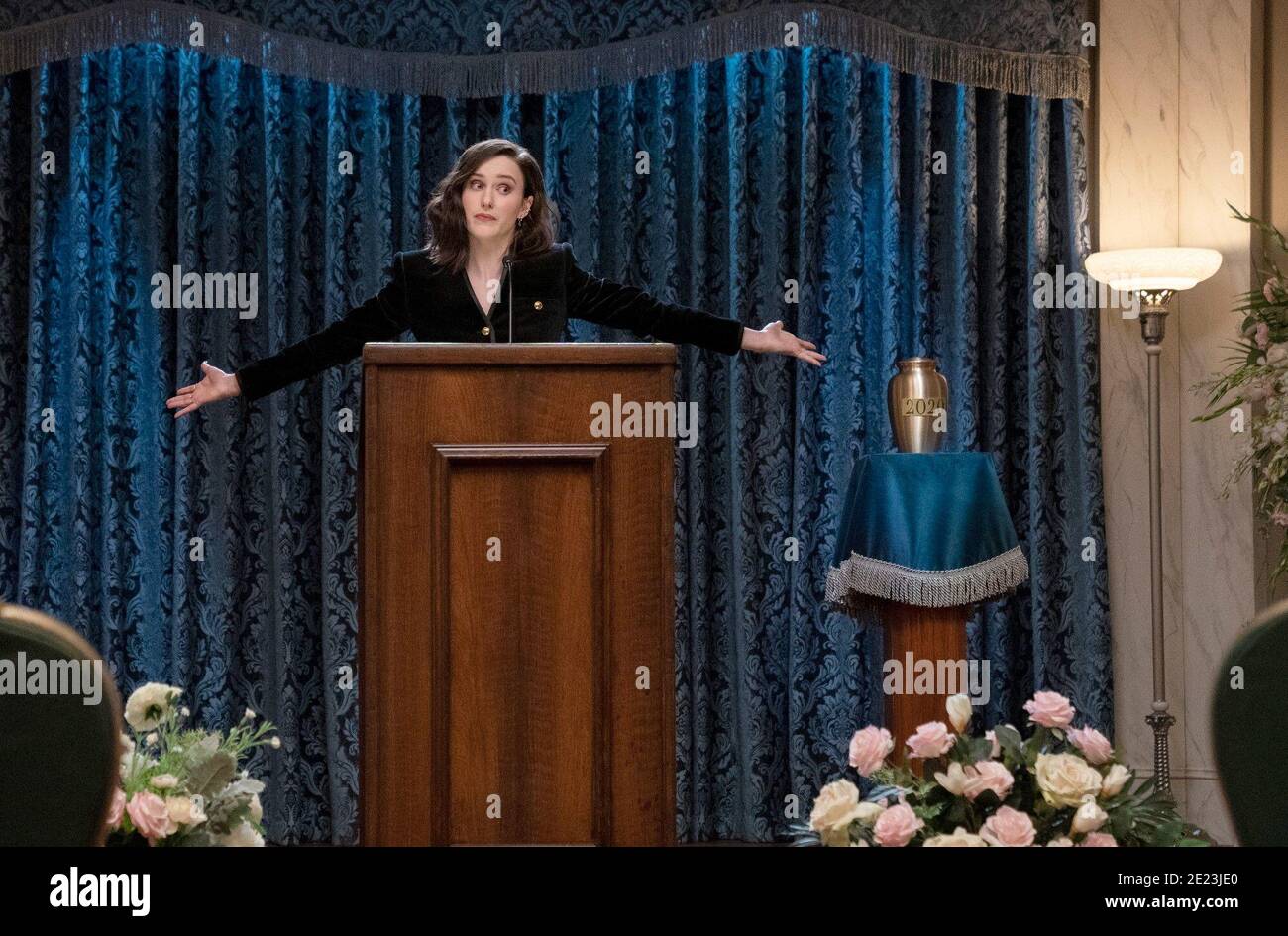 YEARLY DEPARTED, Rachel Brosnahan, (aired Dec. 30, 2020). photo: Nicole ...