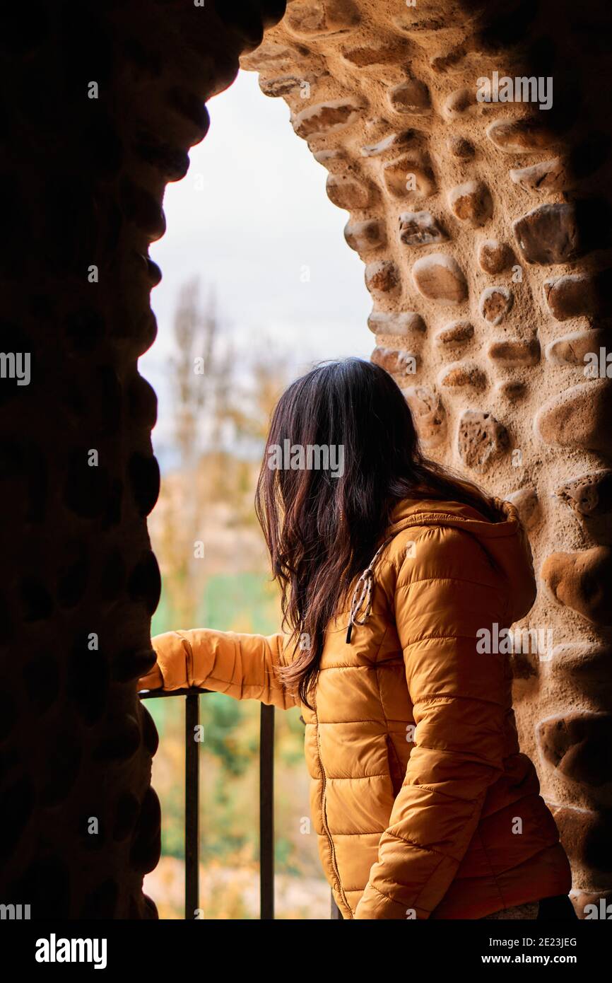 Woman arched back hi-res stock photography and images - Alamy