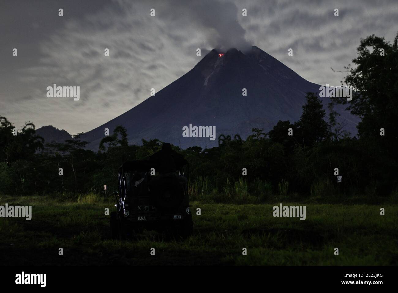 Indonesias most active volcano hi-res stock photography and images - Alamy