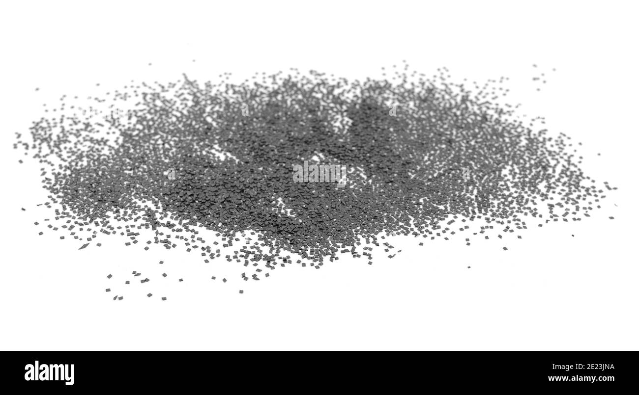 Gunpowder for a military or hunting rifle. Pile gunpowder, black powder ...