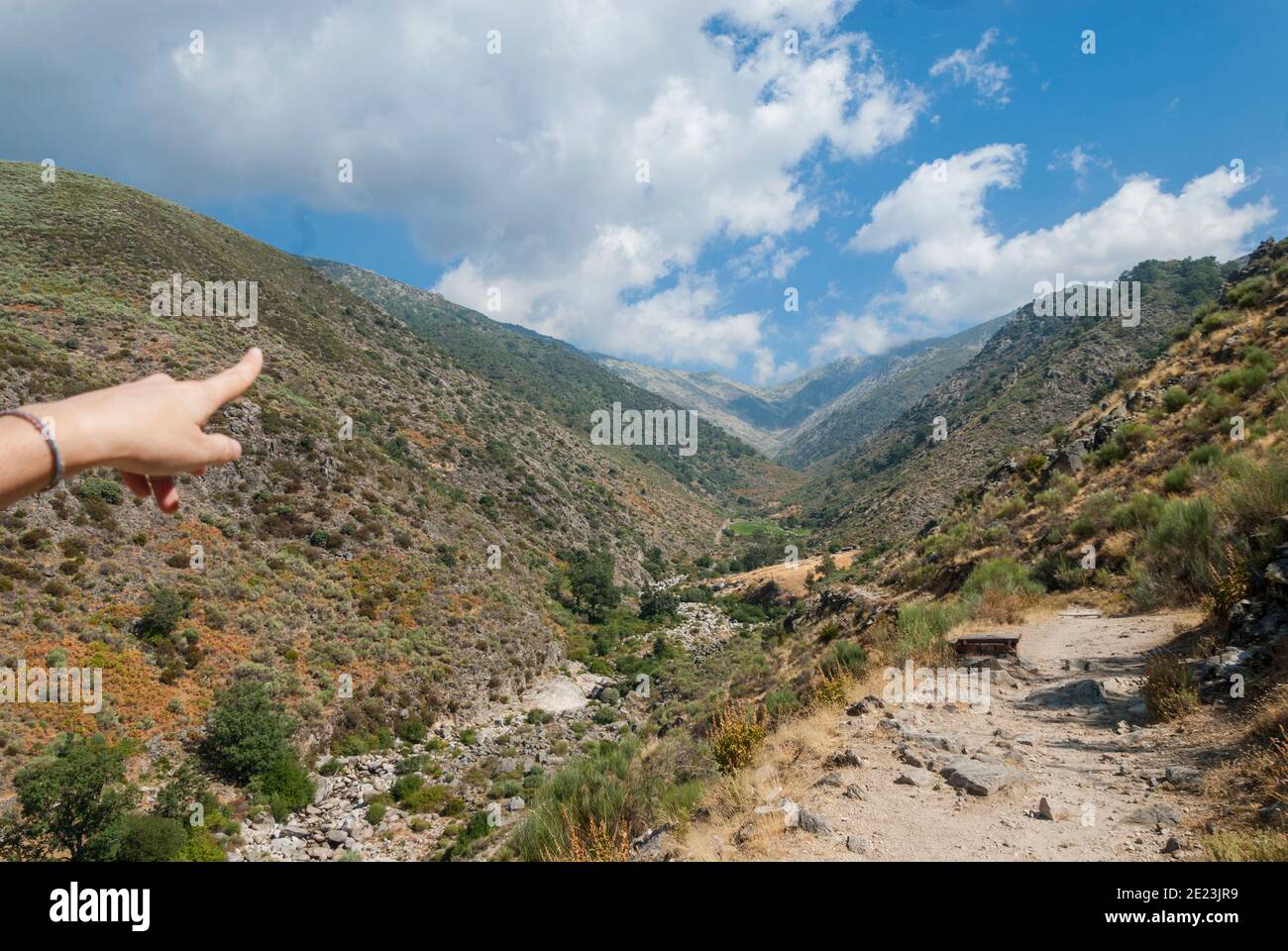 Finger pointing silhouette hi-res stock photography and images - Alamy