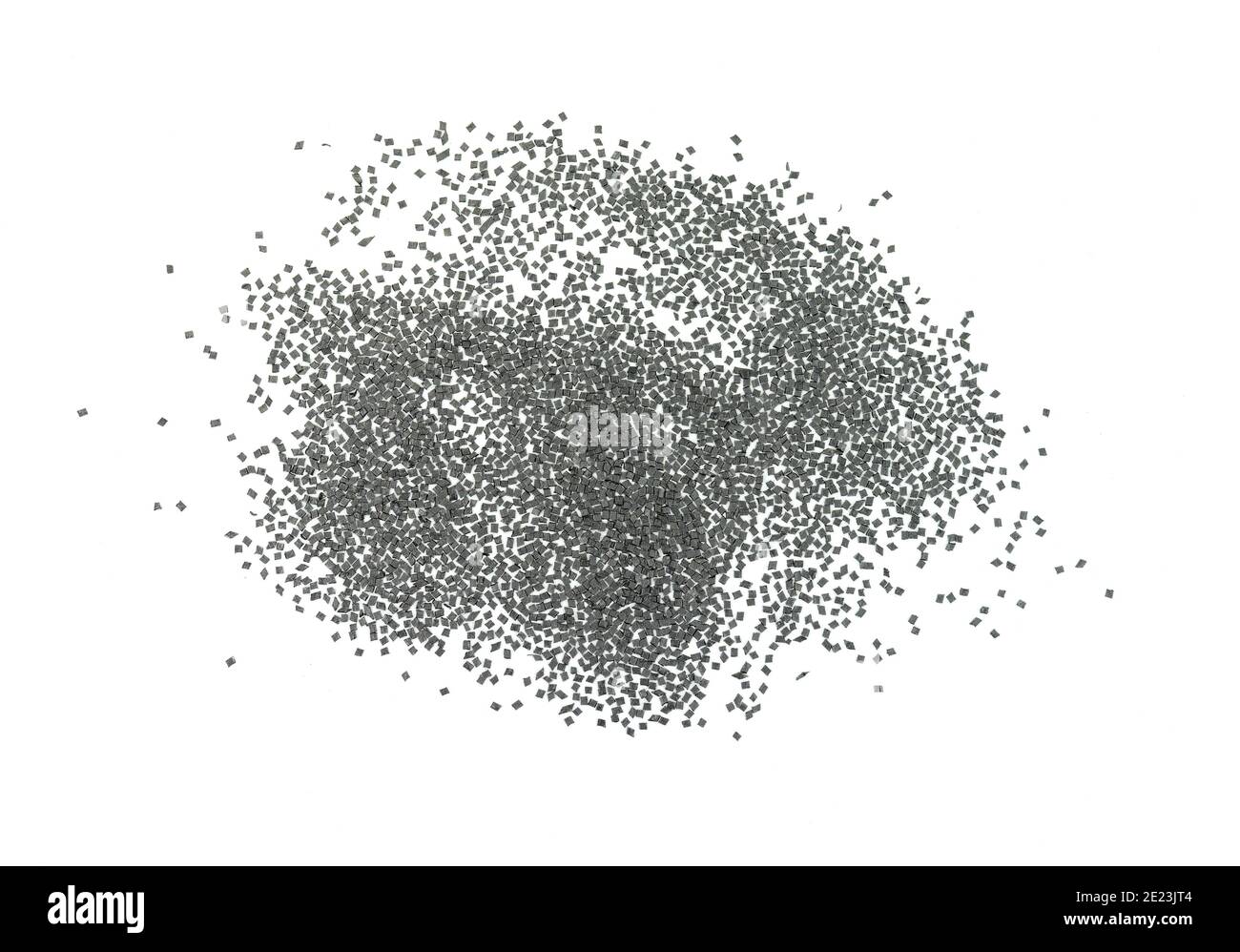 Gunpowder for a military or hunting rifle. Pile gunpowder, black powder ...