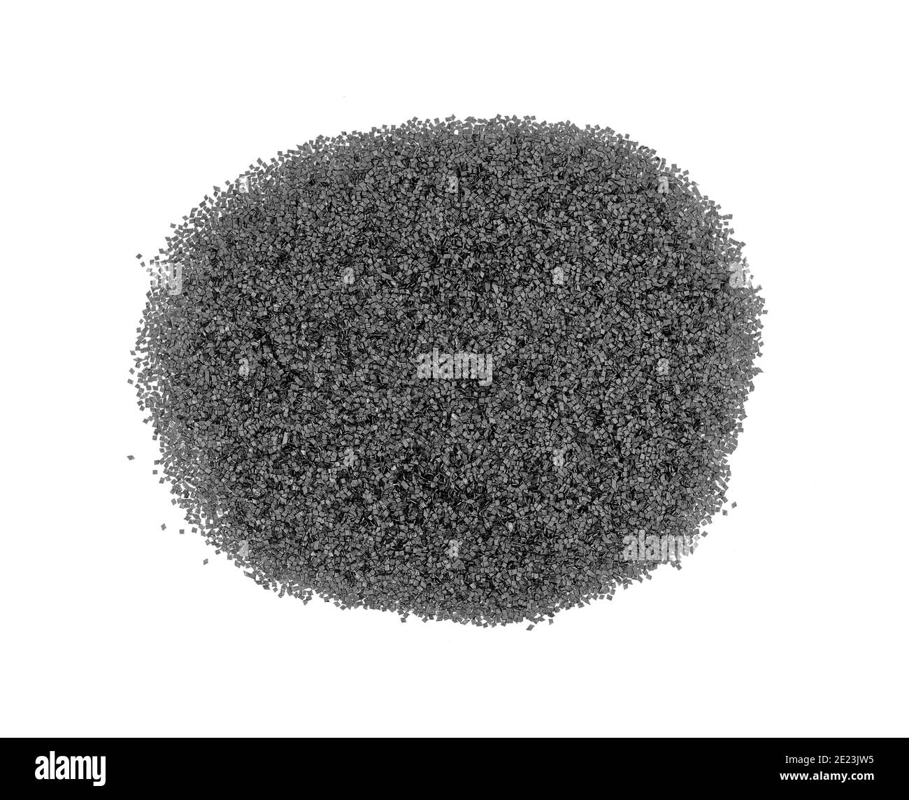 Gunpowder for a military or hunting rifle. Pile gunpowder, black powder ...