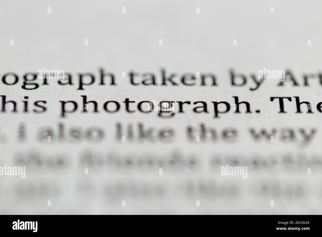 Shallow focus technique hi-res stock photography and images - Alamy