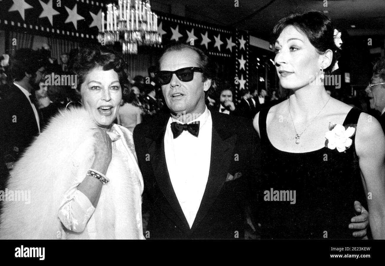 Jack Nicholson Anjelica Huston