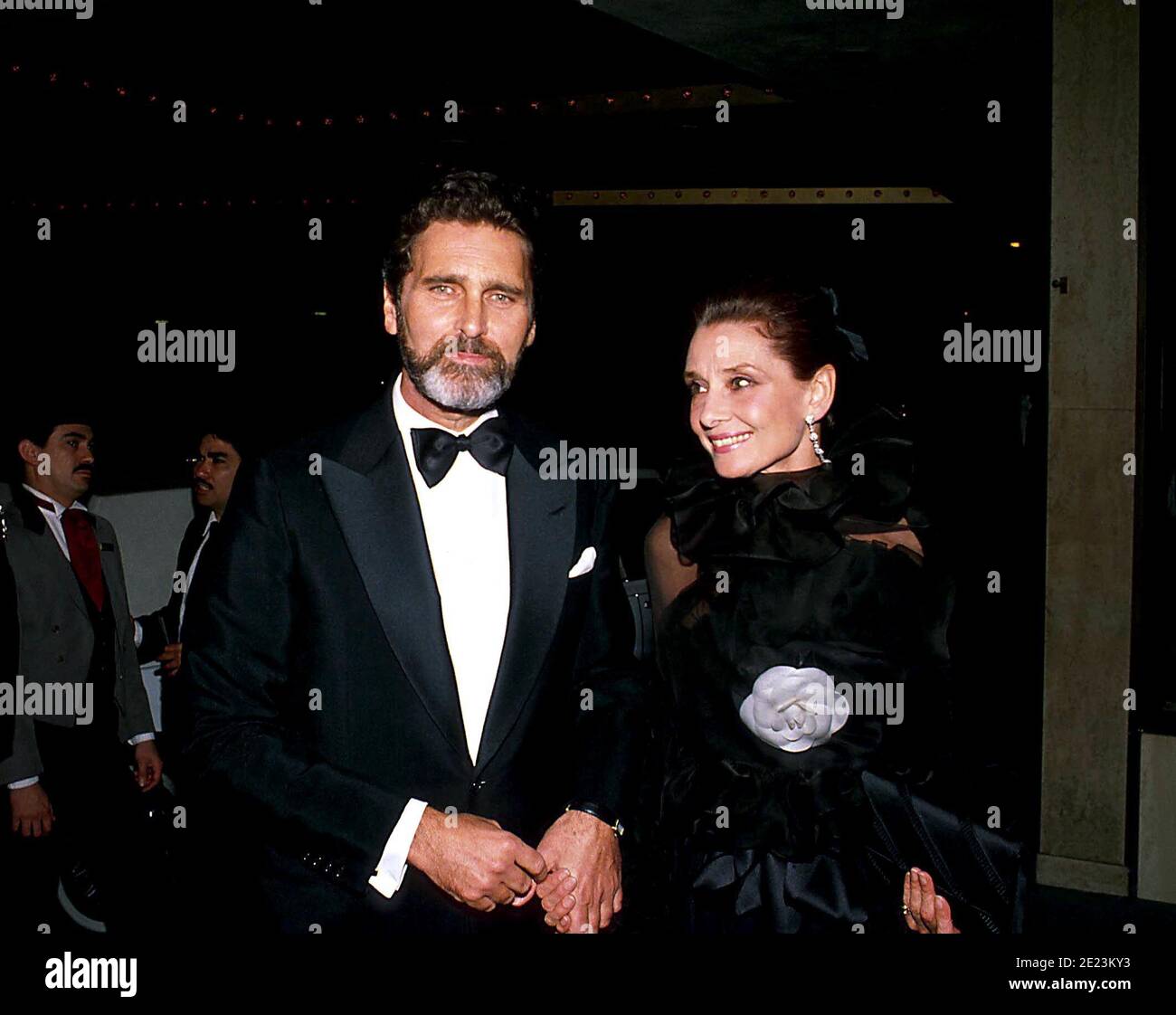 Robert Wolder And Audrey Hepburn 1988 Credit: Ralph Dominguez ...