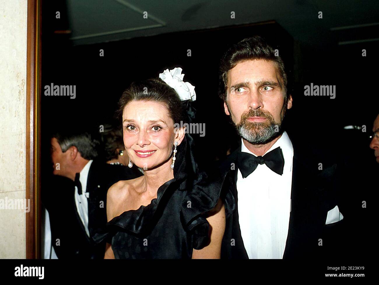 Robert Wolder And Audrey Hepburn 1988 Credit: Ralph Dominguez ...