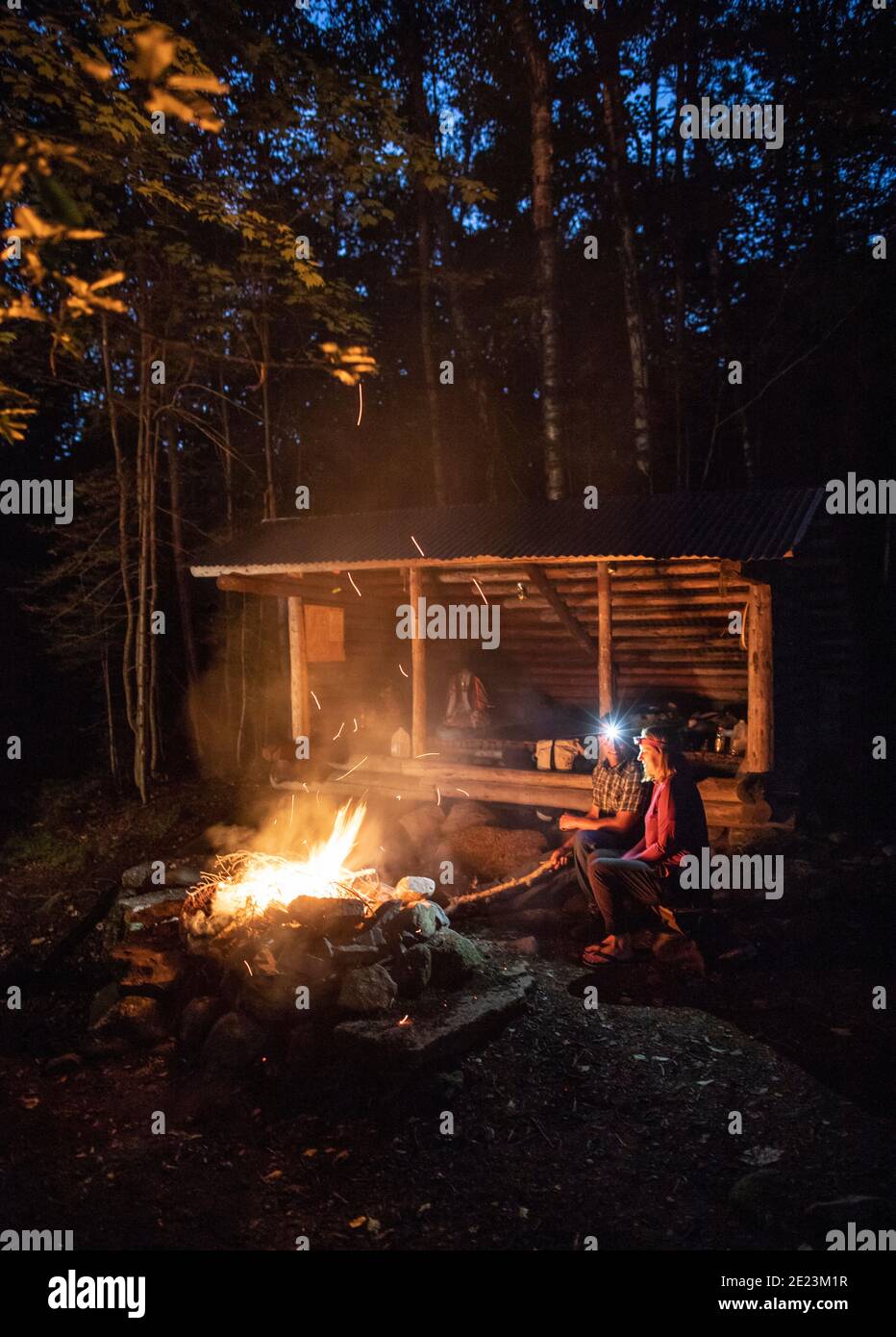 Glamping in wilderness hi-res stock photography and images - Alamy