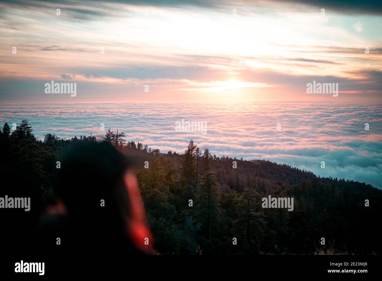 Marine layer sunset hi-res stock photography and images - Alamy