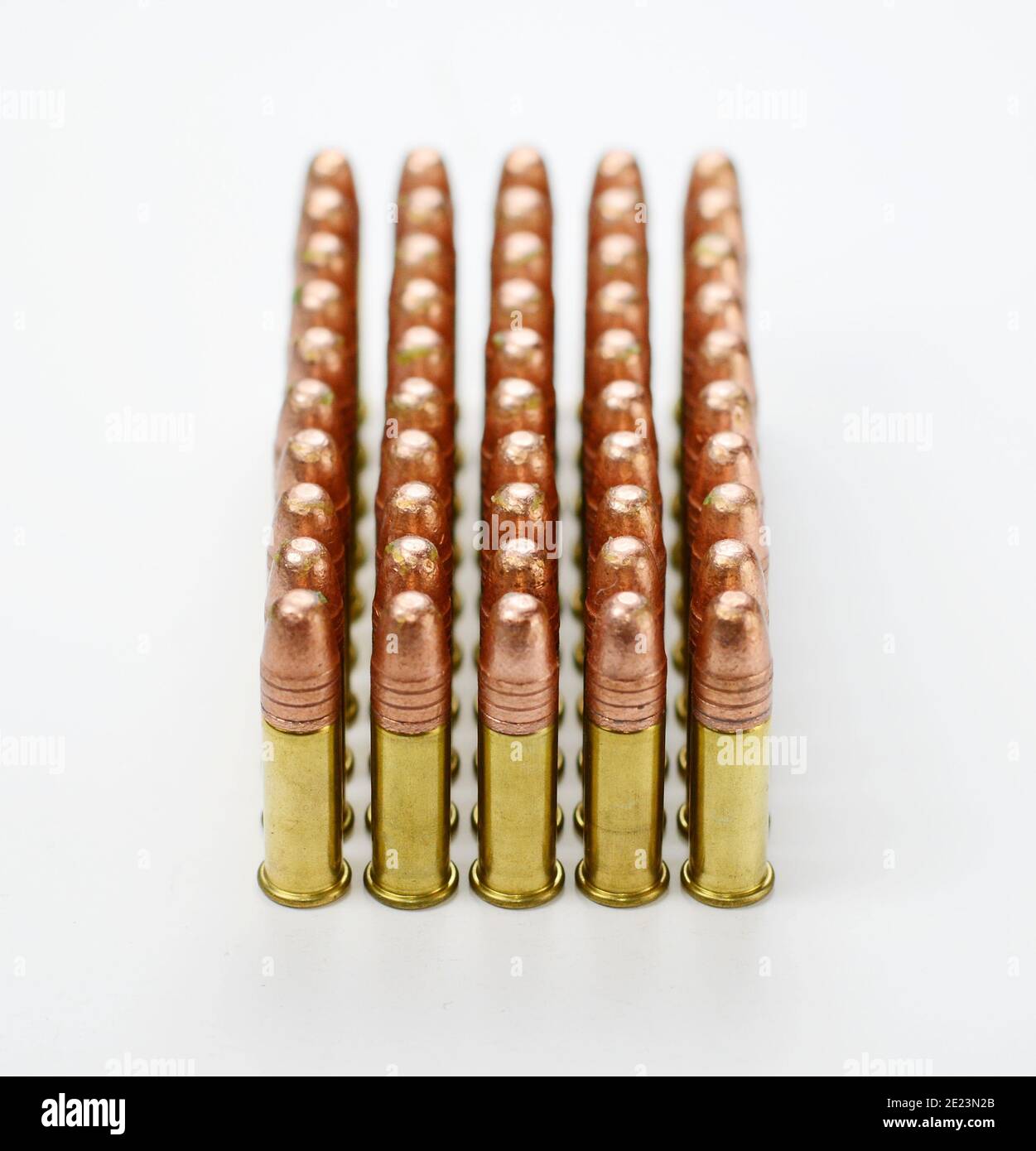 Small caliber ammunition Stock Photo - Alamy