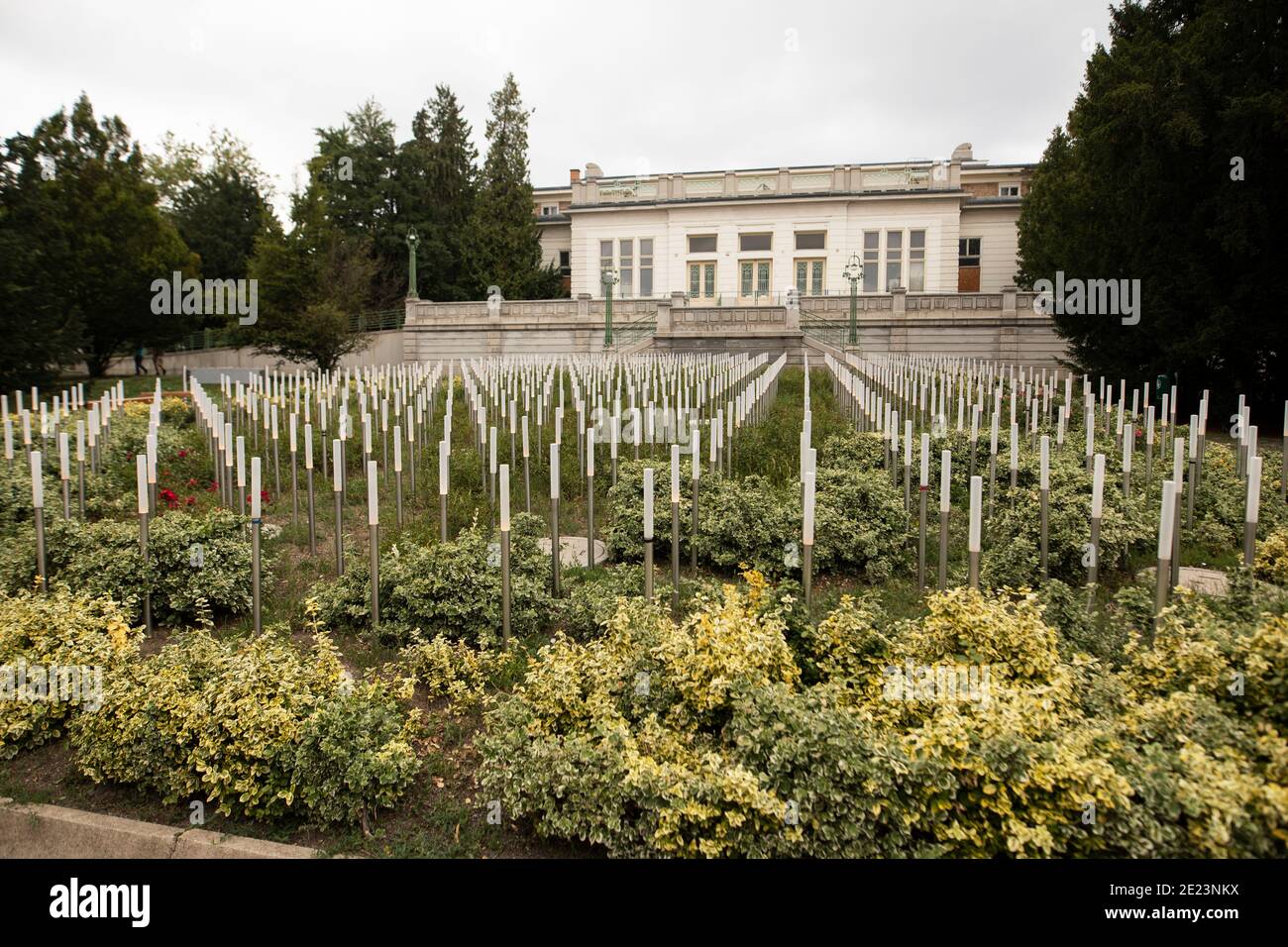The Memorial to the History of Nazi Medicine in Vienna lies on the ...