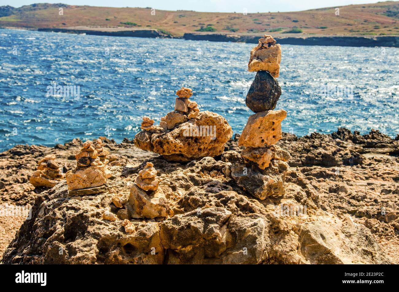 Human made rock pile hi-res stock photography and images - Alamy