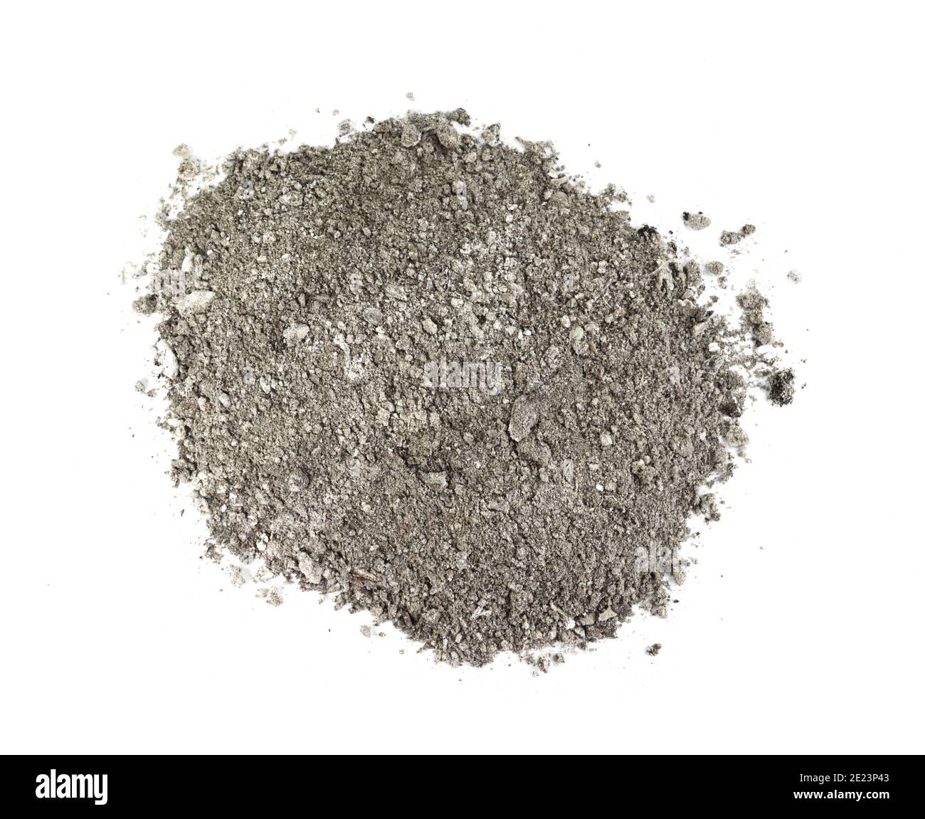 Ash isolated on white background Stock Photo - Alamy