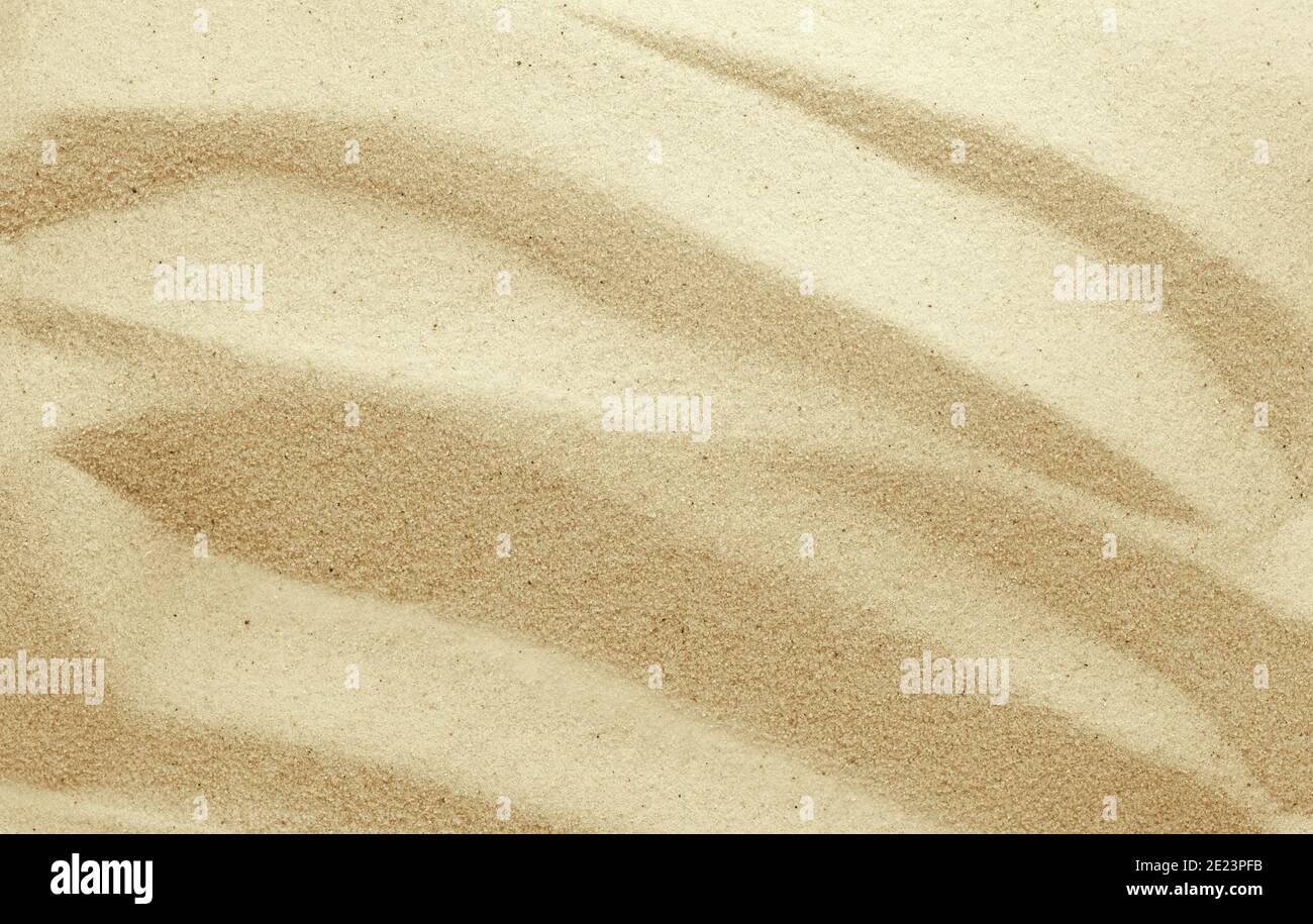 Golden Sand on the beach as background. Sand Texture. Golden sand ...