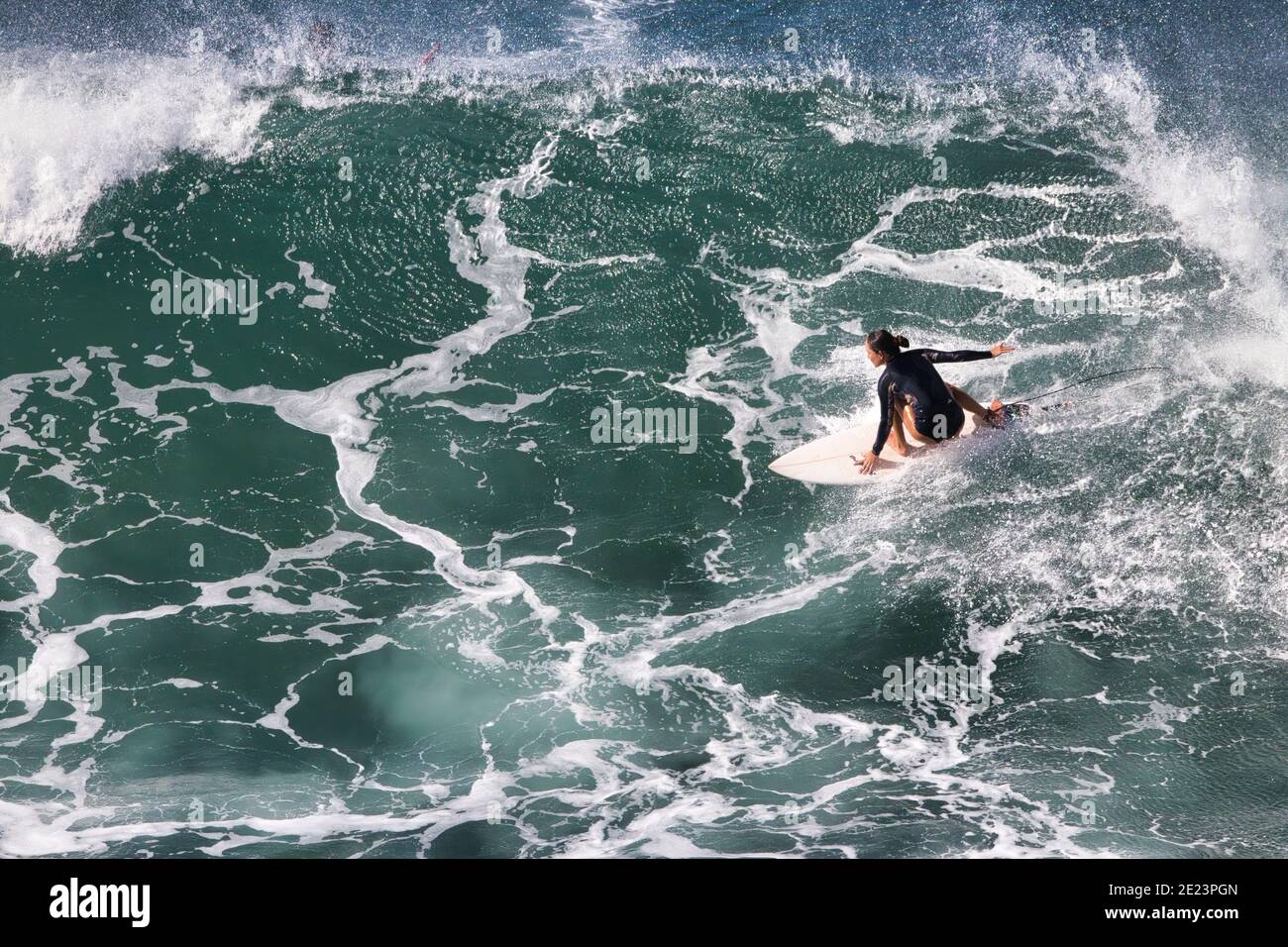 Violent wave foam hi-res stock photography and images - Alamy