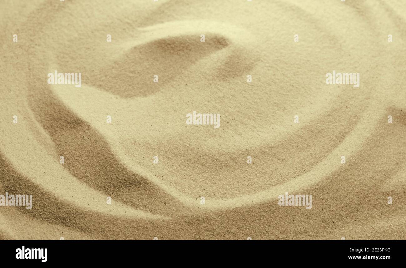 Golden Sand on the beach as background. Sand Texture. Golden sand ...