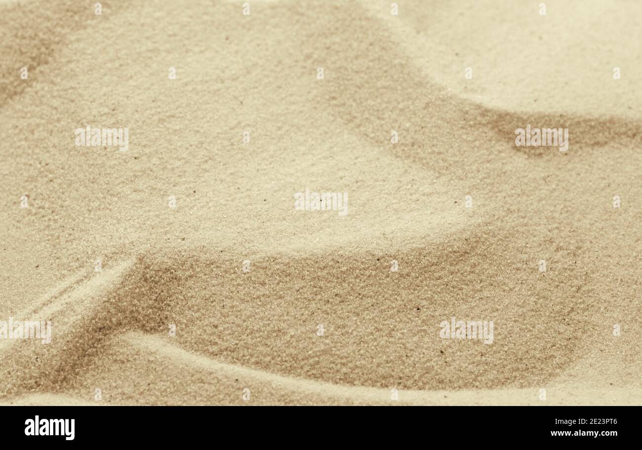 Golden Sand on the beach as background. Sand Texture. Golden sand ...