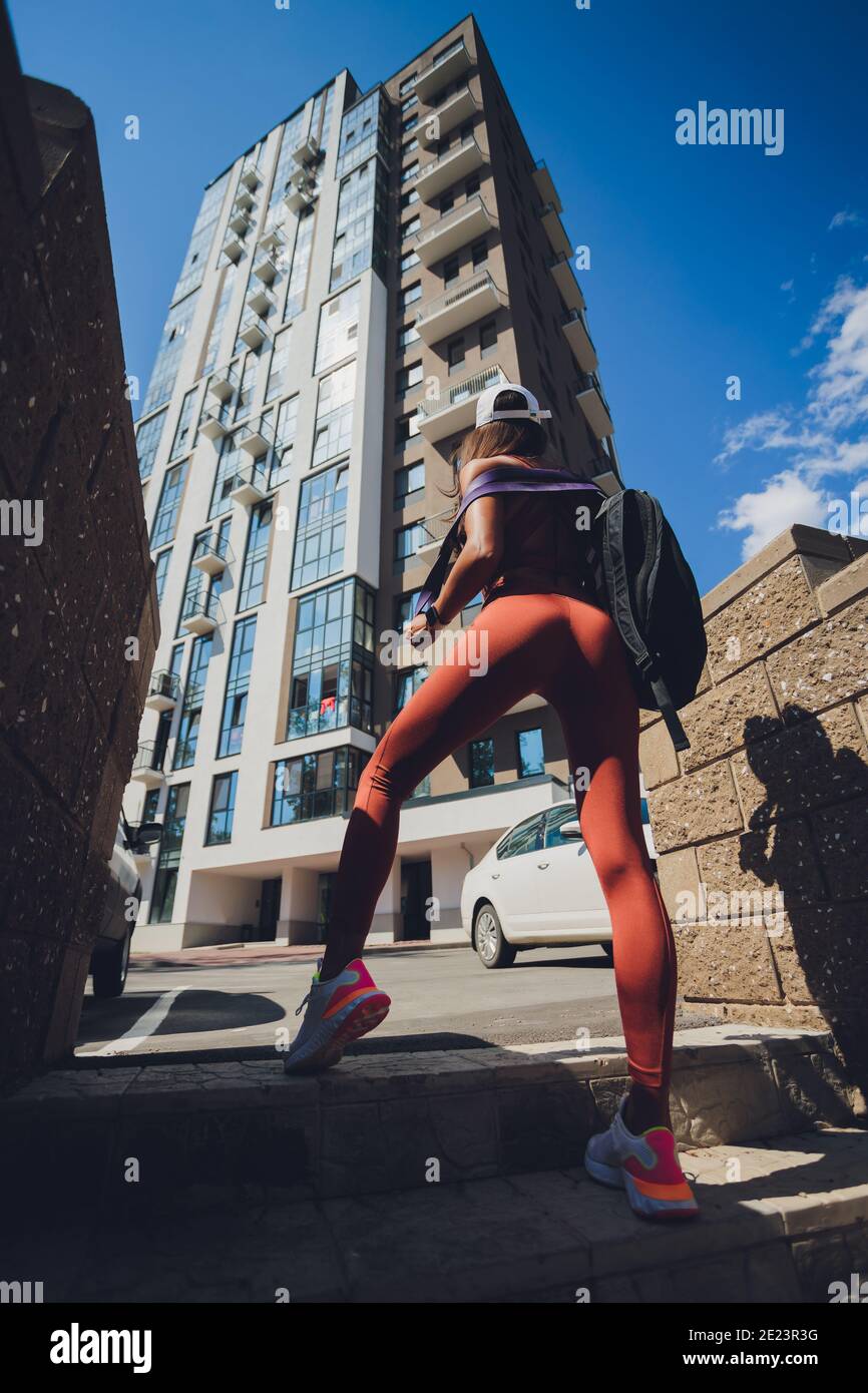 Athlete Woman Sweating Face High Resolution Stock Photography and ...