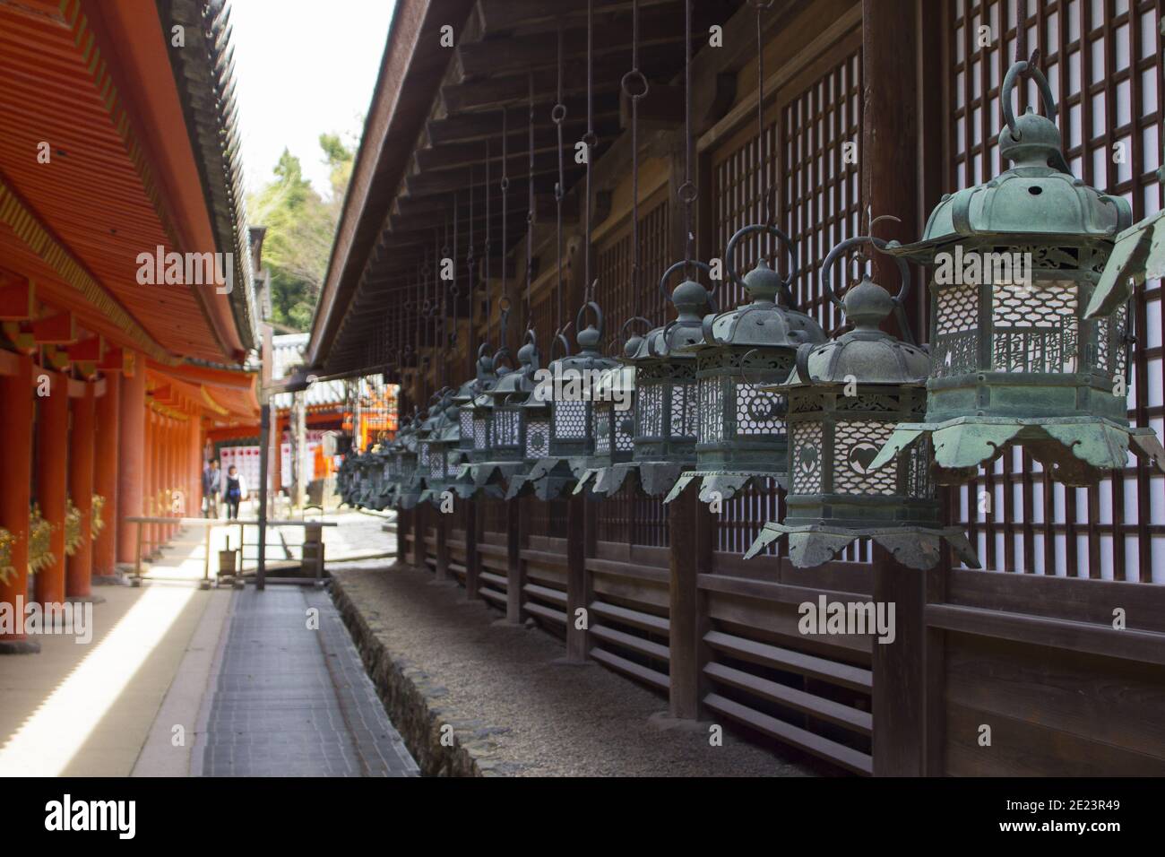Kasuga Taisha Temple in Nara Japan Stock Photo - Alamy