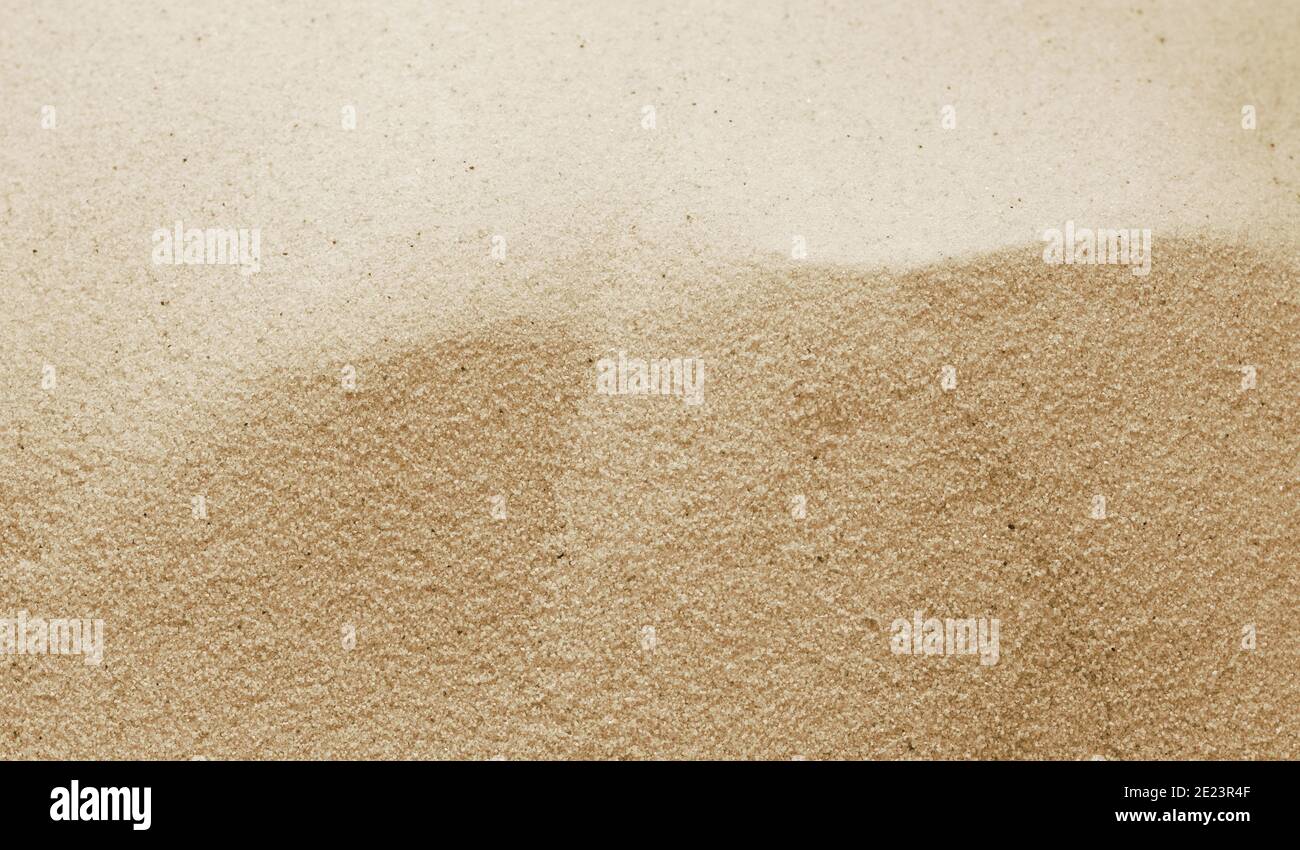 Golden Sand on the beach as background. Sand Texture. Golden sand ...