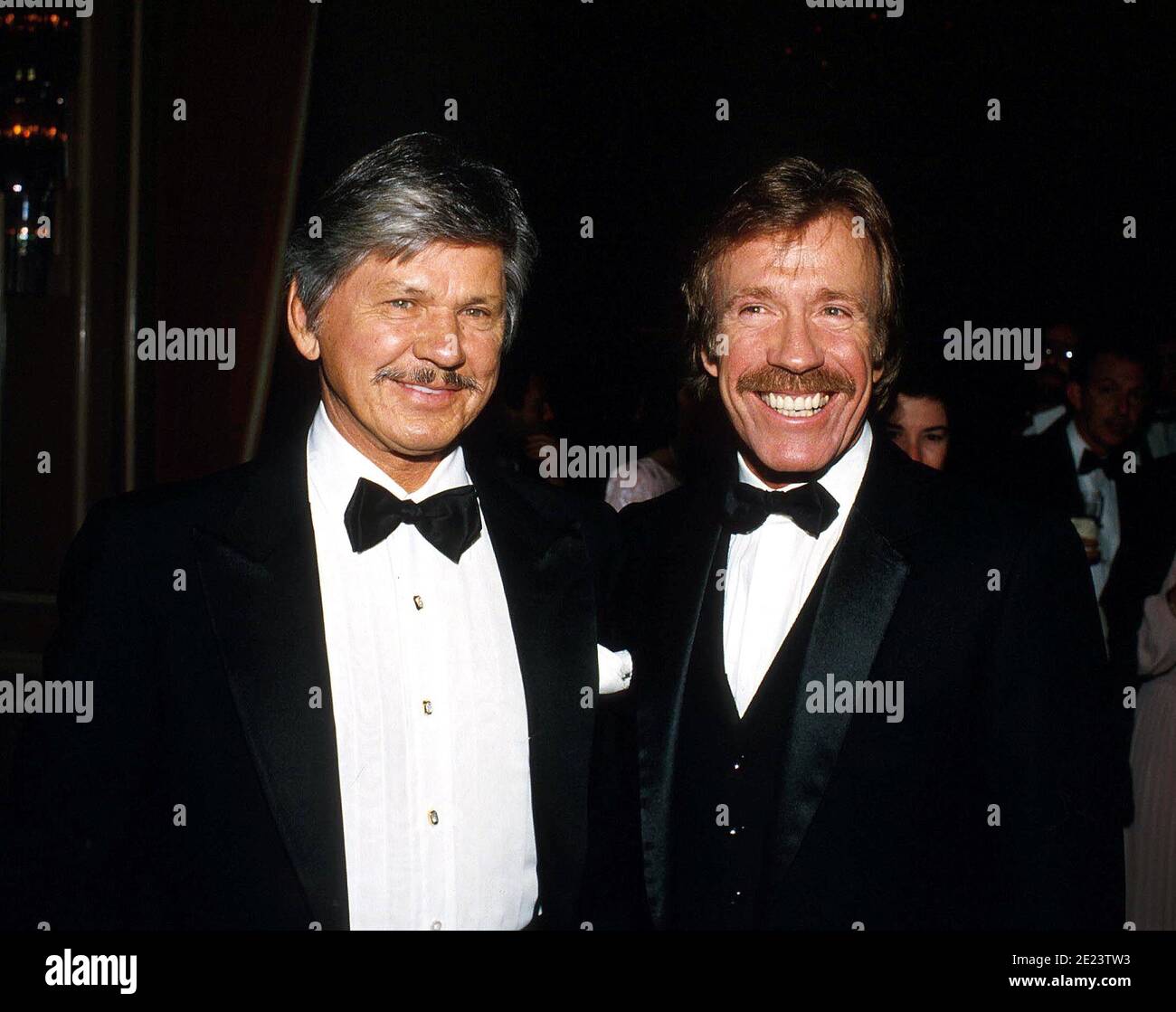 Charles Bronson and Chuck Norris Credit: Ralph Dominguez/MediaPunch ...