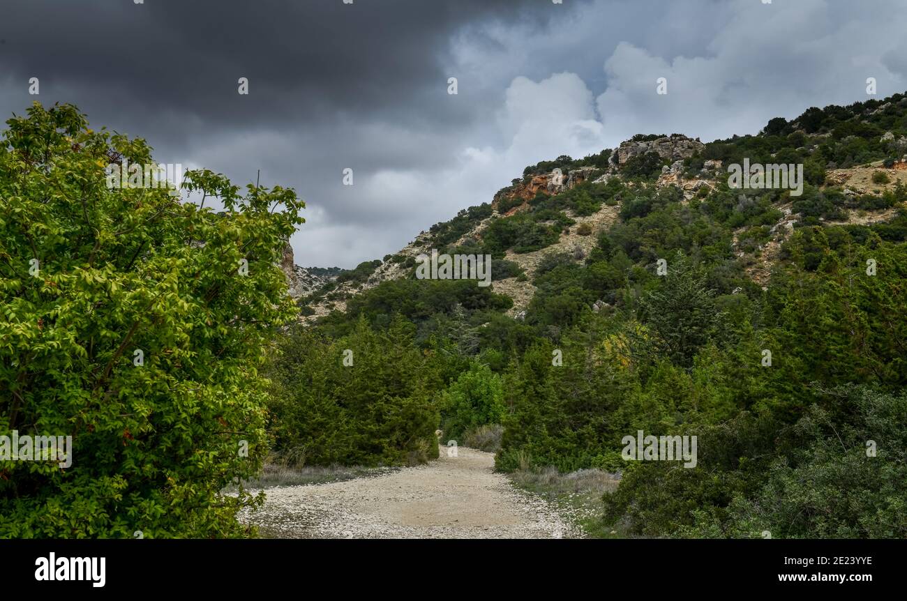 Akamas trail hi-res stock photography and images - Alamy