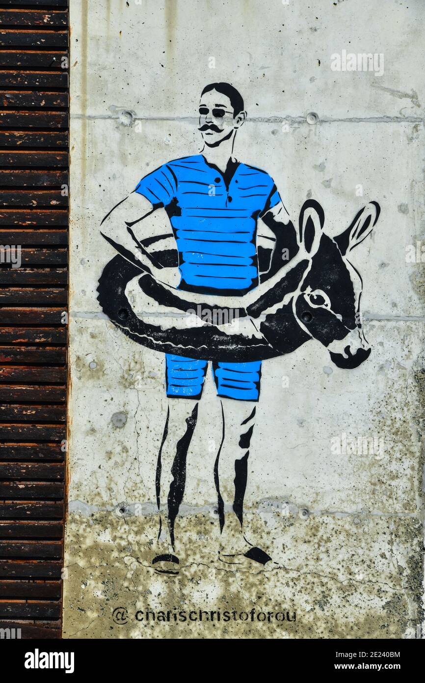 Graffiti, Paphos, Zypern Stock Photo - Alamy