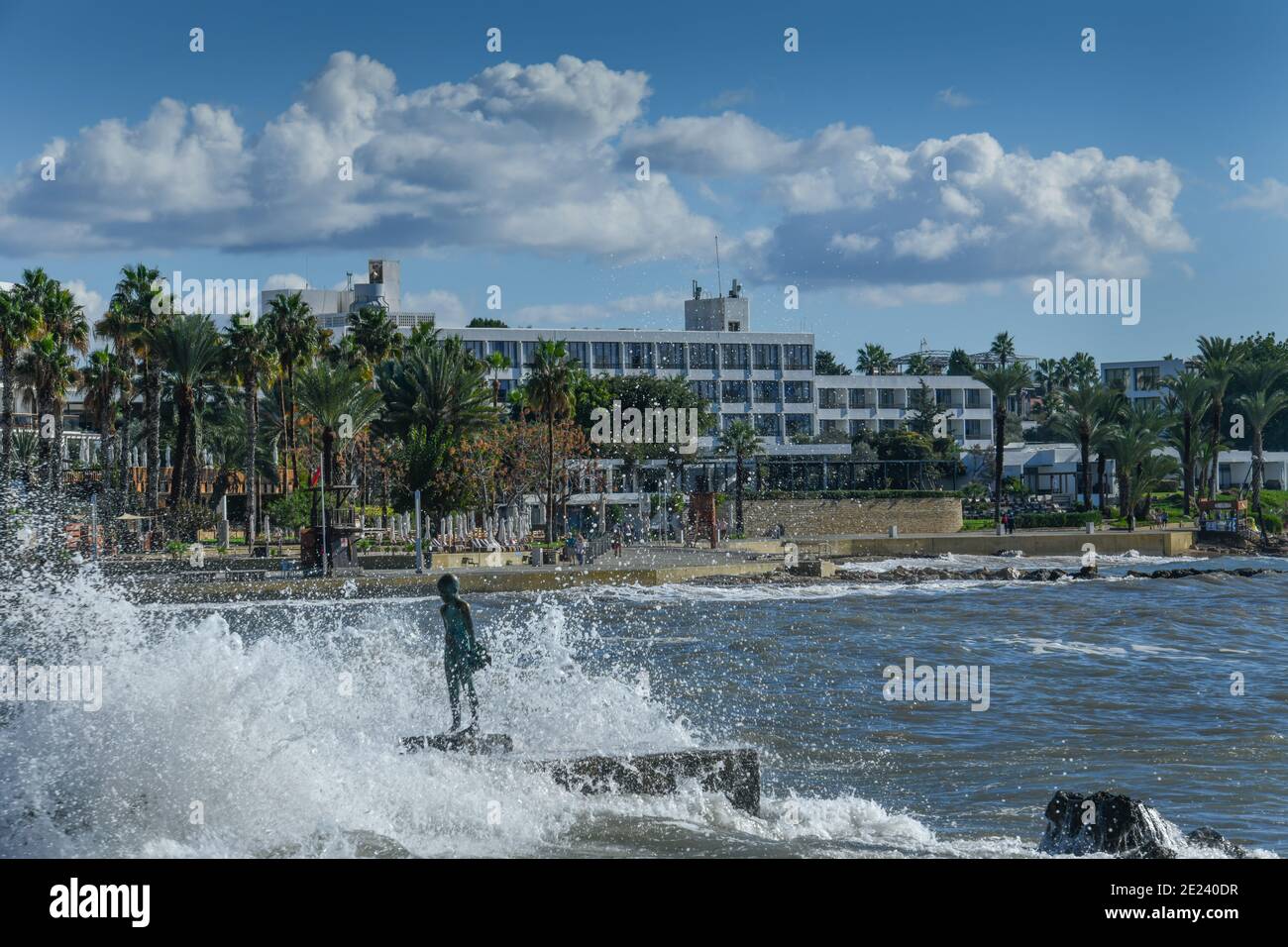 Paphos strand hi-res stock photography and images - Alamy