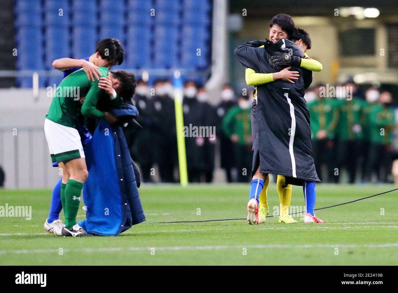 Saitama, Japan. 11th Jan, 2021. (L-R) Soma Anzai (), Takumi Kumakura ...