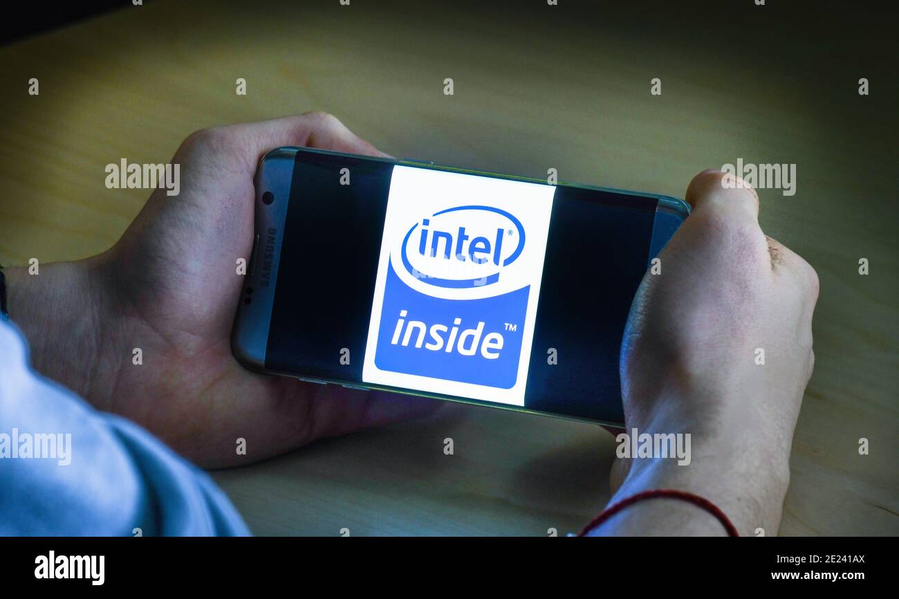 Intel emblem hi-res stock photography and images - Alamy