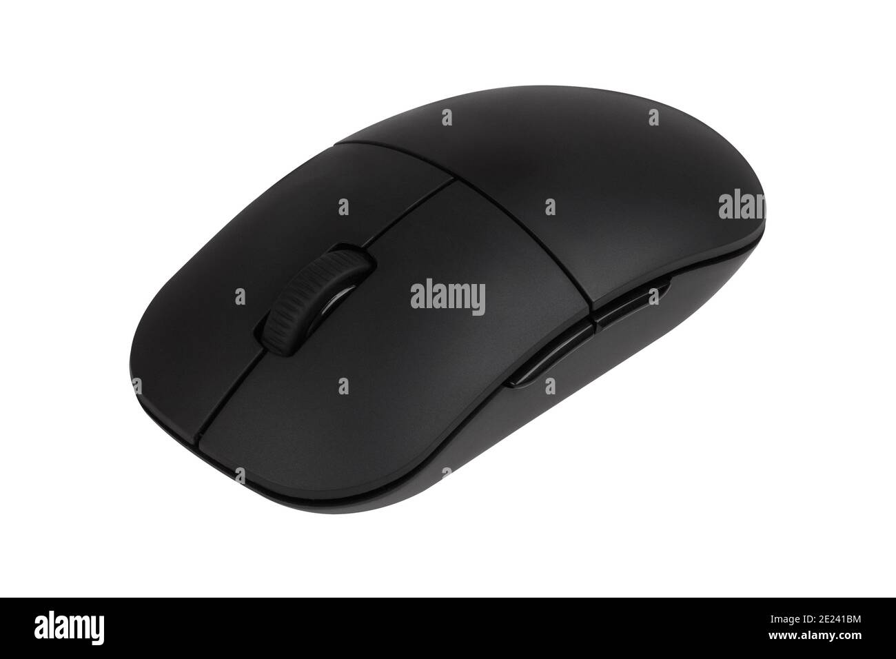 Wireless optical computer mouse isolated on white background. Portable ...