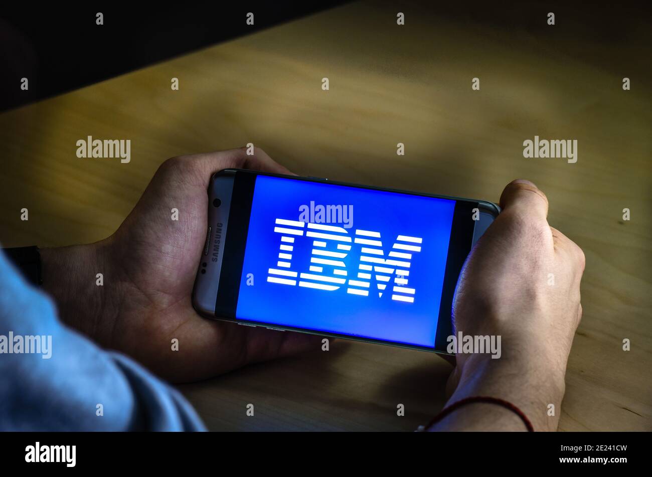 Ibm emblem hi-res stock photography and images - Alamy