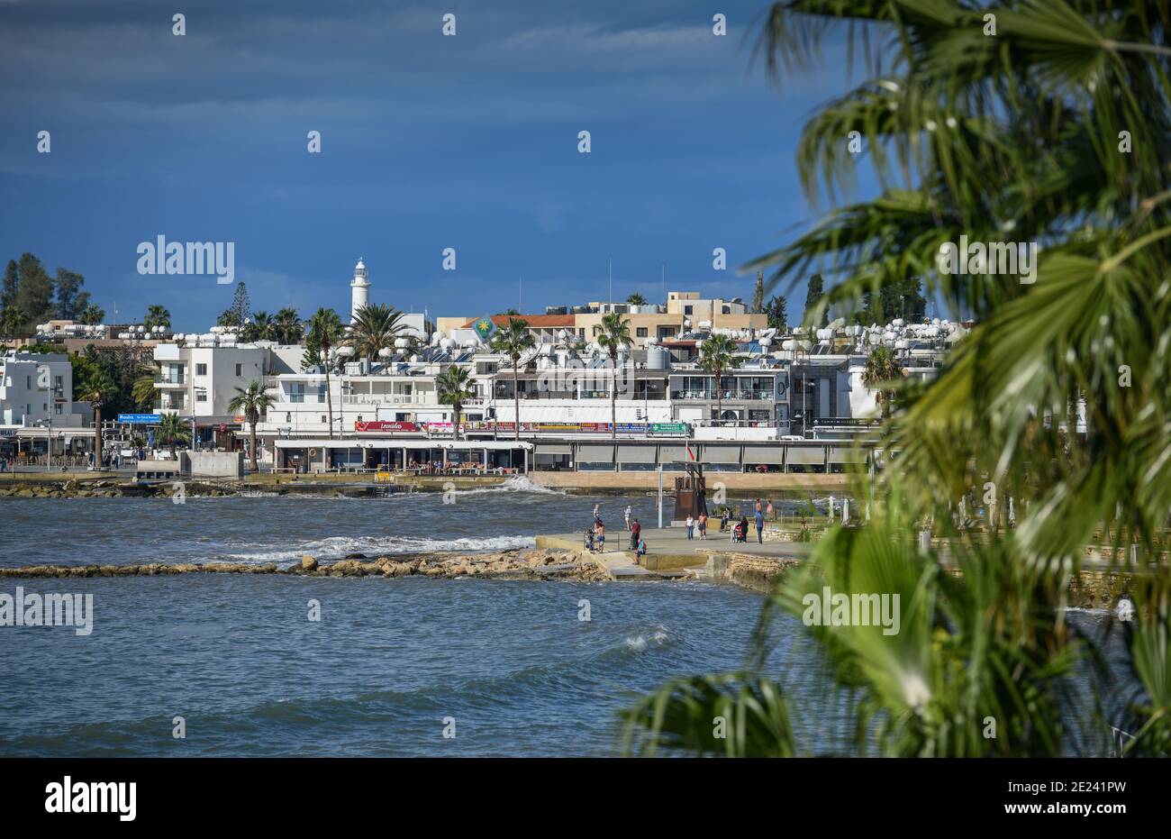 Paphos strand hi-res stock photography and images - Alamy