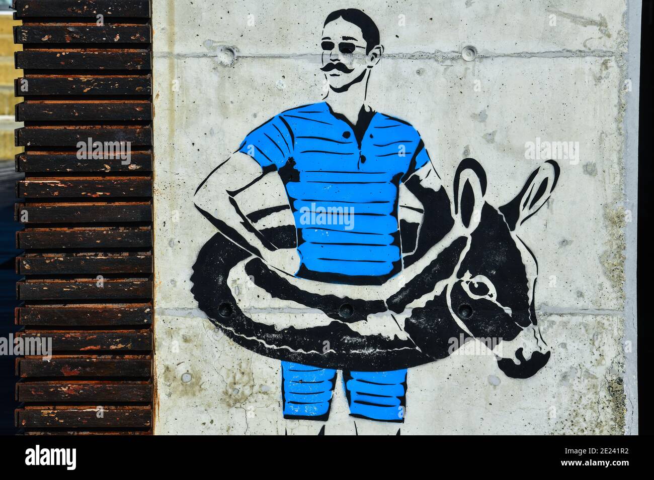 Schablonengraffiti hi-res stock photography and images - Alamy