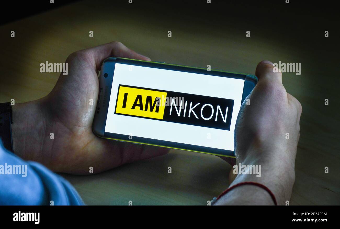 Logo nikon hi-res stock photography and images - Alamy