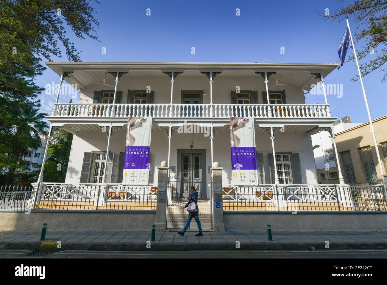 Pierides-Museum, Larnaka, Republik Zypern Stock Photo - Alamy