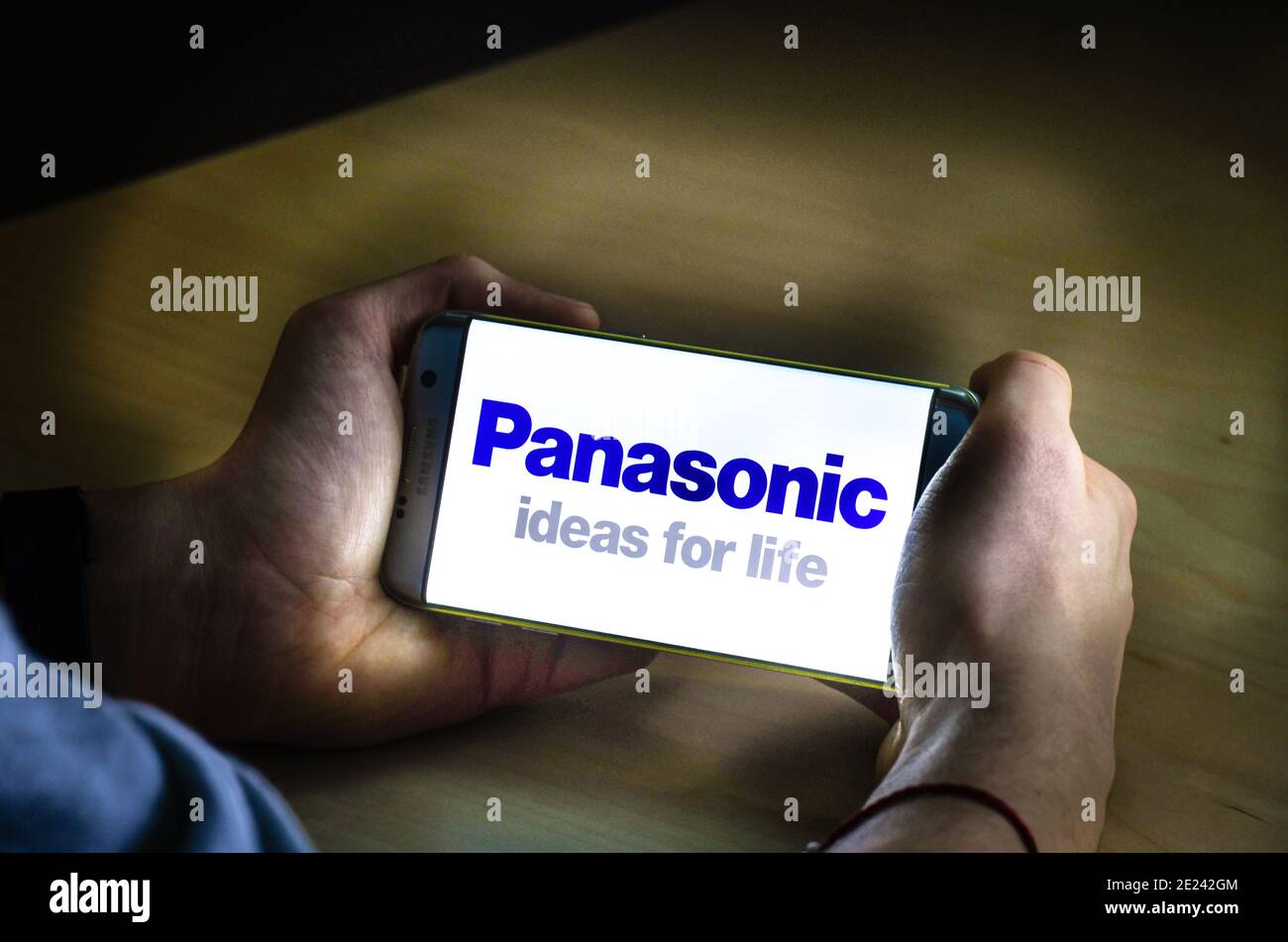 Panasonic logo hi-res stock photography and images - Alamy