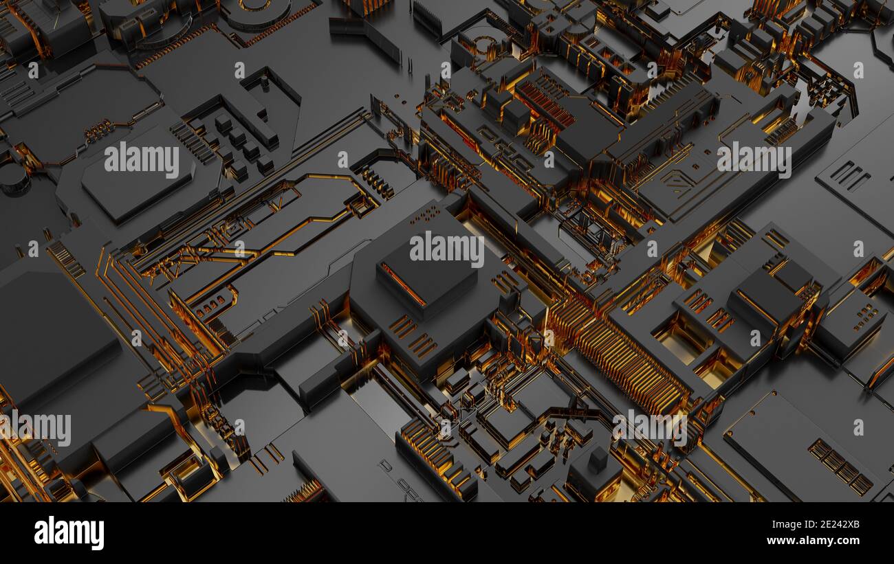 Black Abstract background of digital technologies Stock Photo - Alamy