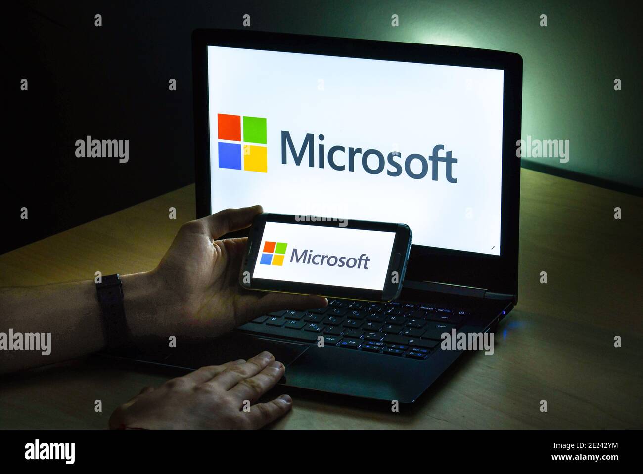 Microsoft unternehmen hi-res stock photography and images - Alamy