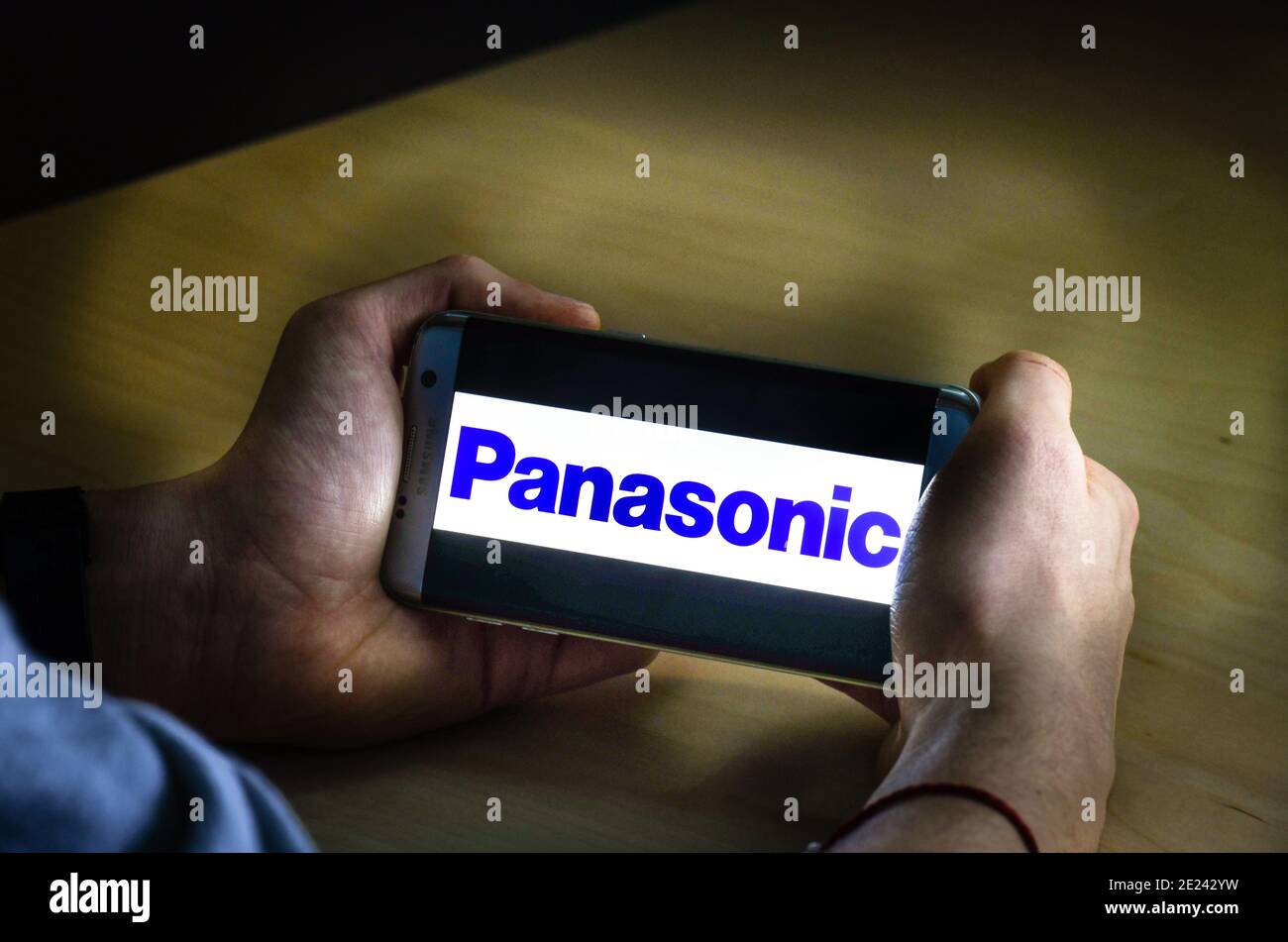 Panasonic logo hi-res stock photography and images - Alamy