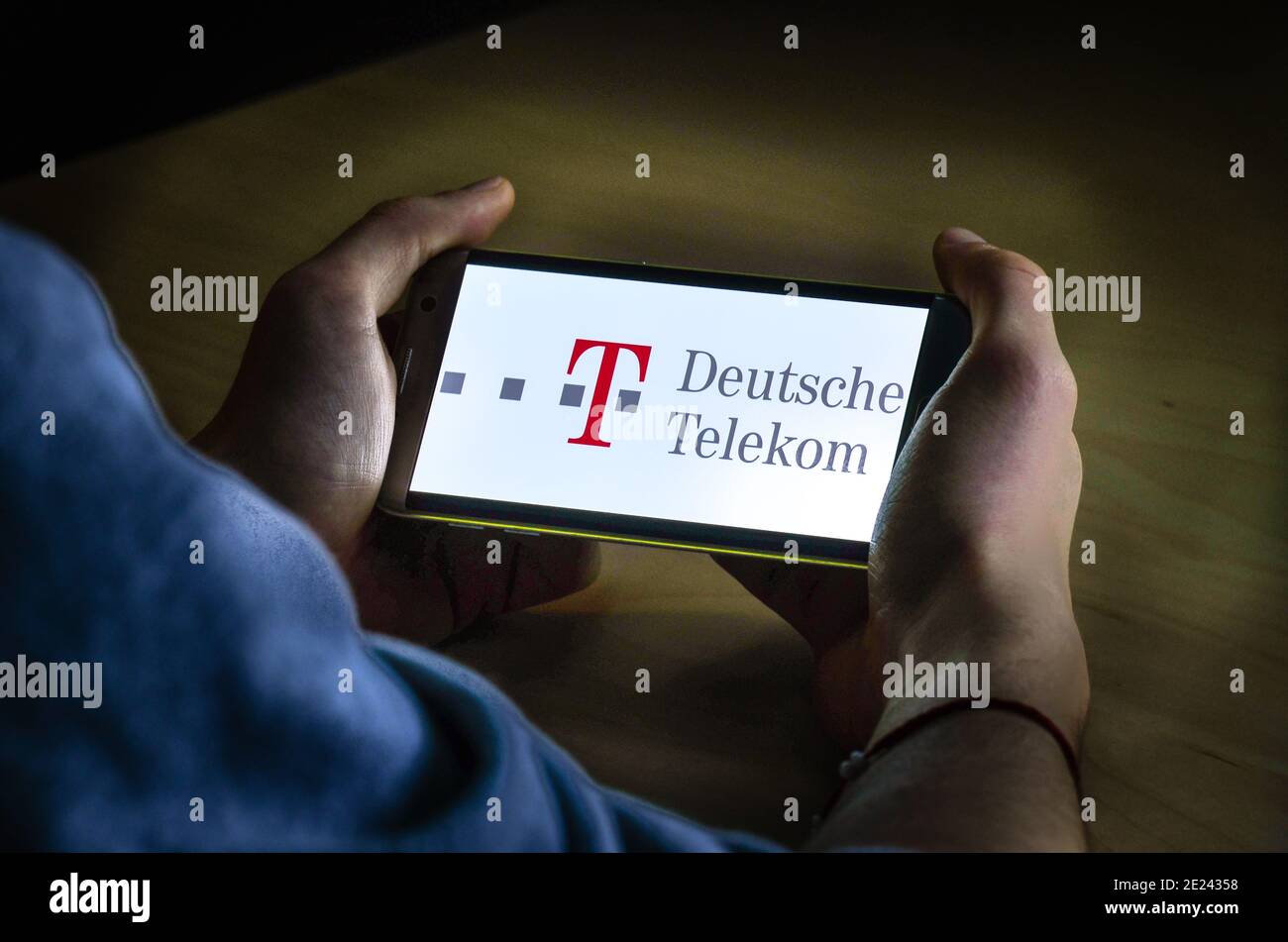 Logo Deutsche Telekom Stock Photo - Alamy