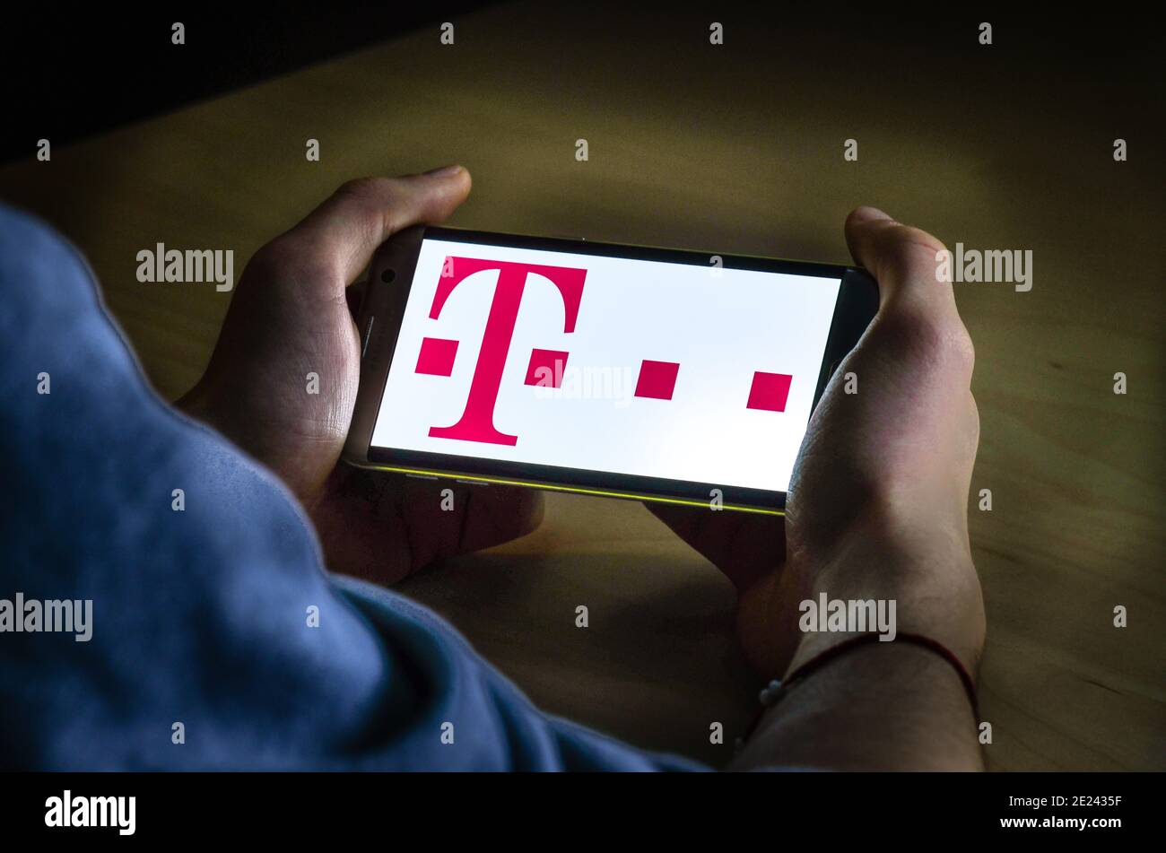 Logo Deutsche Telekom Stock Photo - Alamy