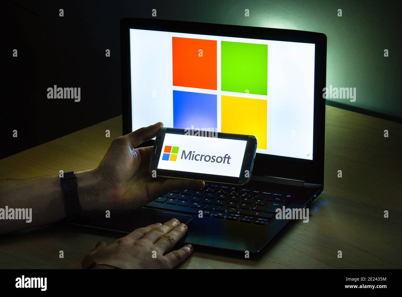 Microsoft unternehmen hi-res stock photography and images - Alamy