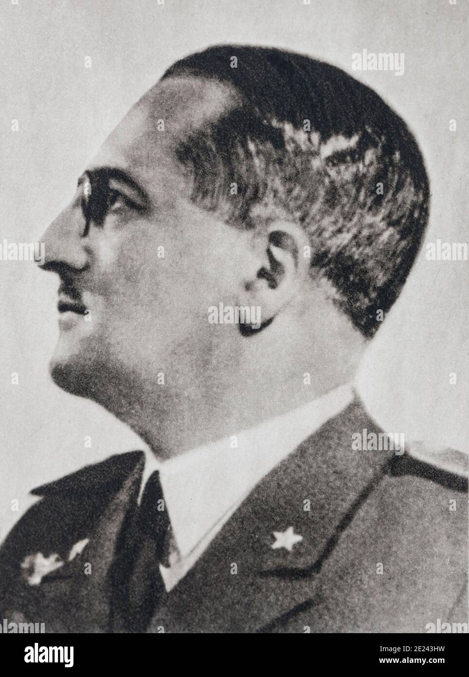 General Ugo Cavallero (1880 – 1943) was an Italian military commander ...