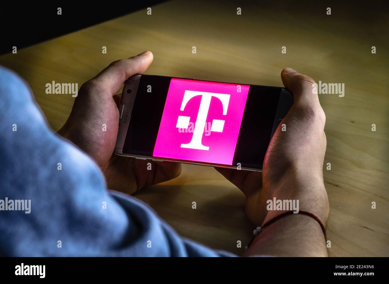 Logo Deutsche Telekom Stock Photo - Alamy