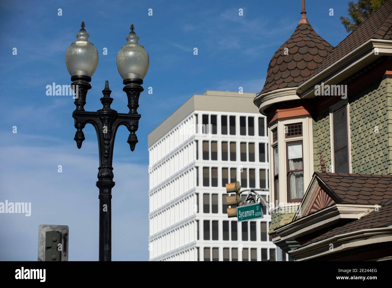 Downtown santa ana historic district hi-res stock photography and ...