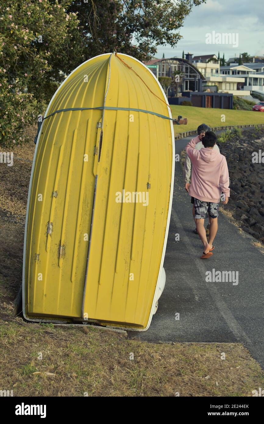 Dinghy rack hi-res stock photography and images - Alamy