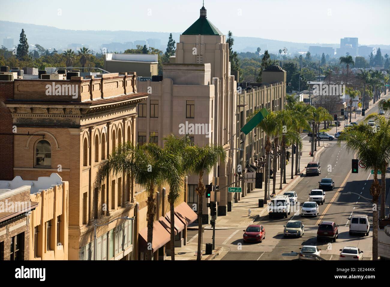Downtown santa ana historic district hi-res stock photography and ...